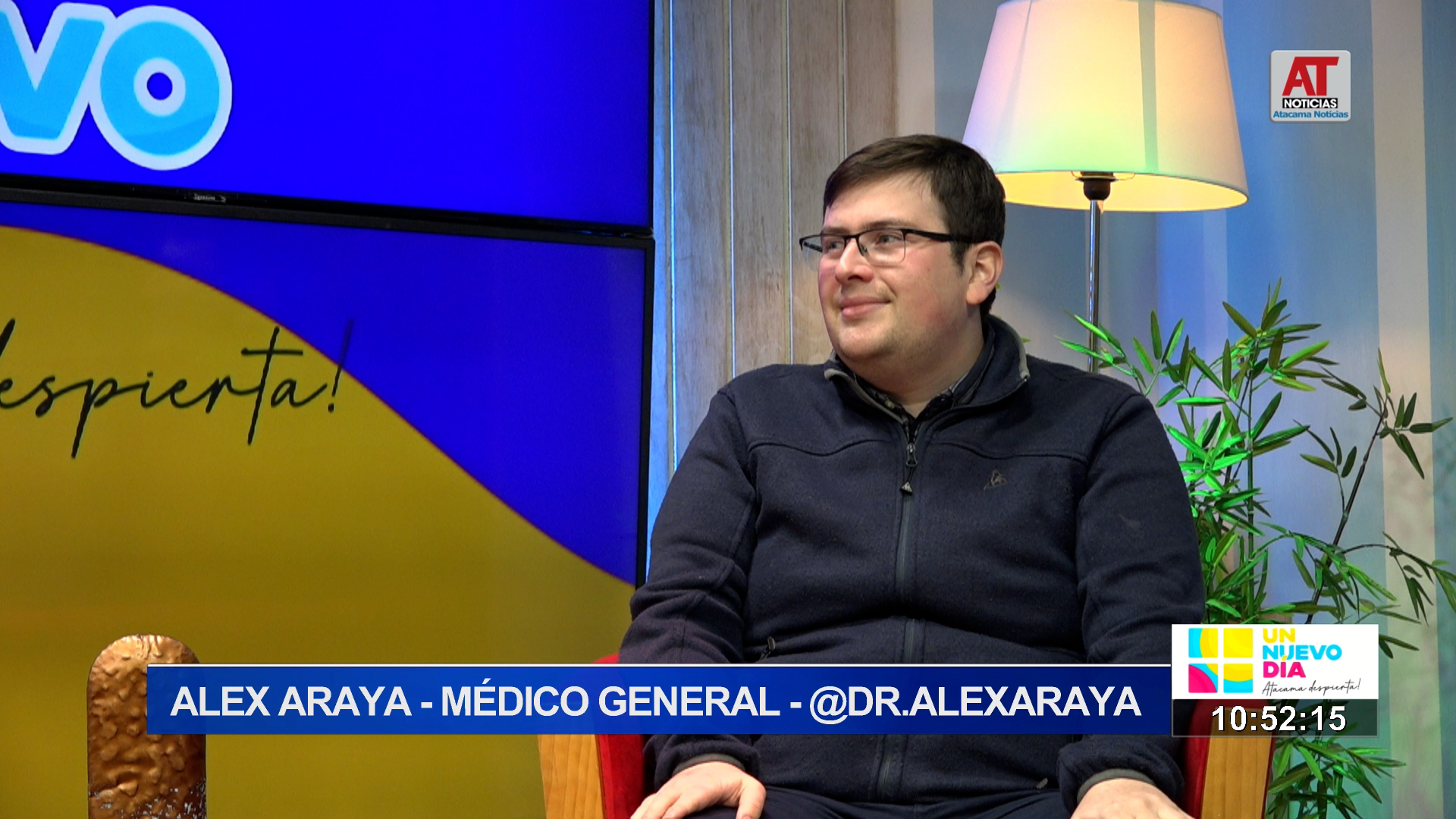 [VIDEO] En nuestro matinal “Un Nuevo Día” el doctor Alex Araya nos ...