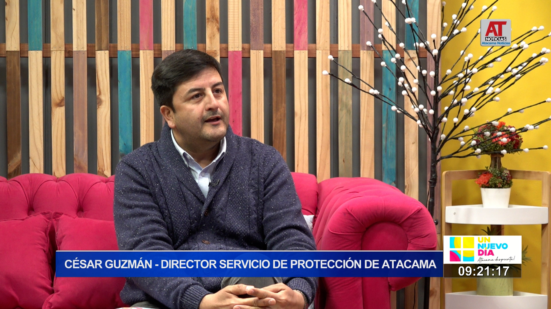 [VIDEO] César Guzmán director del servicio de protección de la región ...