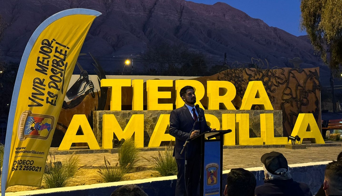 Gran Inauguración de las letras volumétricas en Tierra Amarilla: Un ...