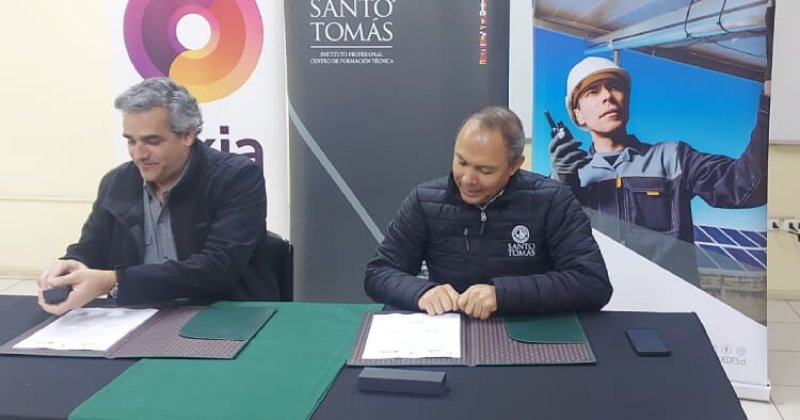 Santo Tomás Copiapó firma convenio de colaboración con empresa Inkia ...
